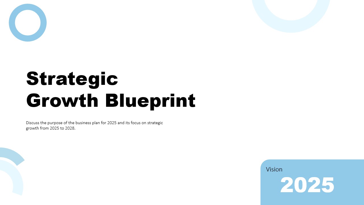 Free Strategic Growth Blueprint Presentation